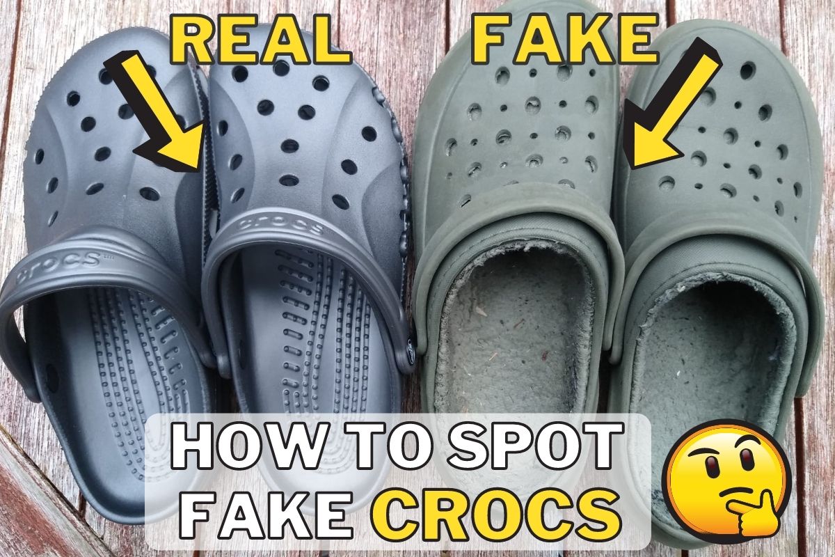 Real Crocs Vs Fake Crocs How To Spot Fake Crocs 