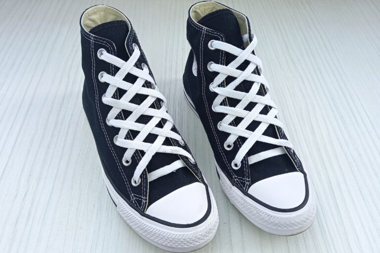 Diamond Lacing Shoes: EASY Guide With Photos - Wearably Weird