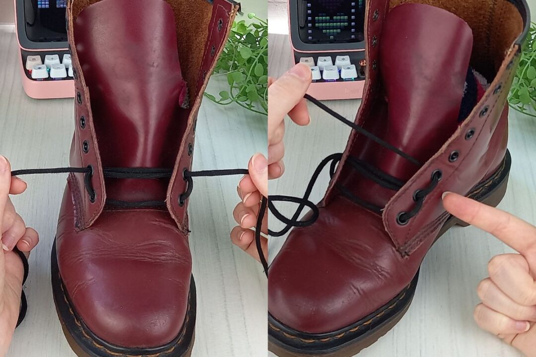 How To Ladder Lace Doc Martens (And Other Boots) - Wearably Weird