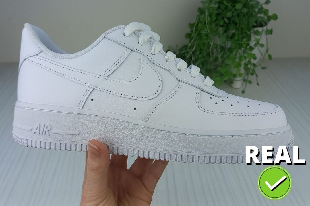 Fake Vs. Real Nike Air Force 1s (10 Differences & PHOTOS) - Wearably Weird